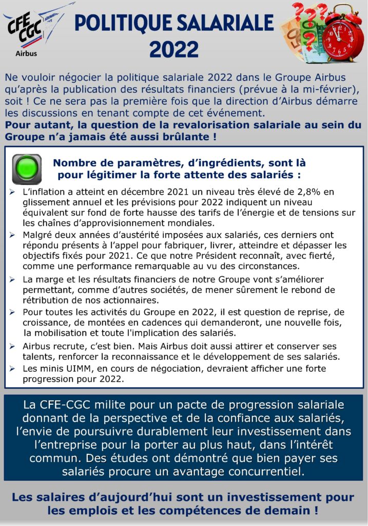POLITIQUE SALARIALE 2022 – My CFE-CGC Airbus