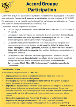Accord Groupe Participation – My CFE-CGC Airbus
