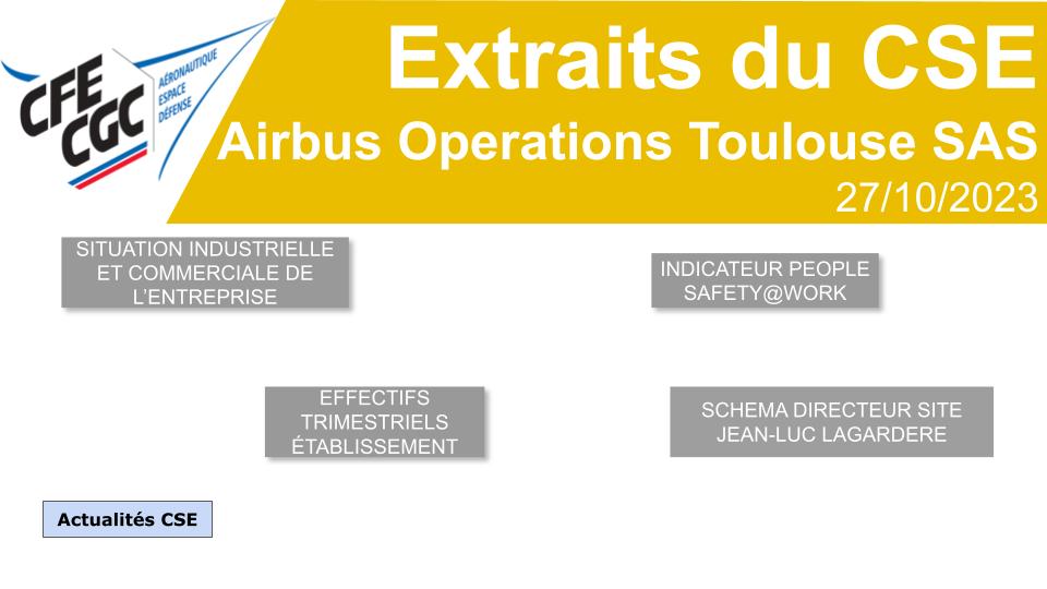 CSE-E Airbus Operations TLS – My CFE-CGC Airbus